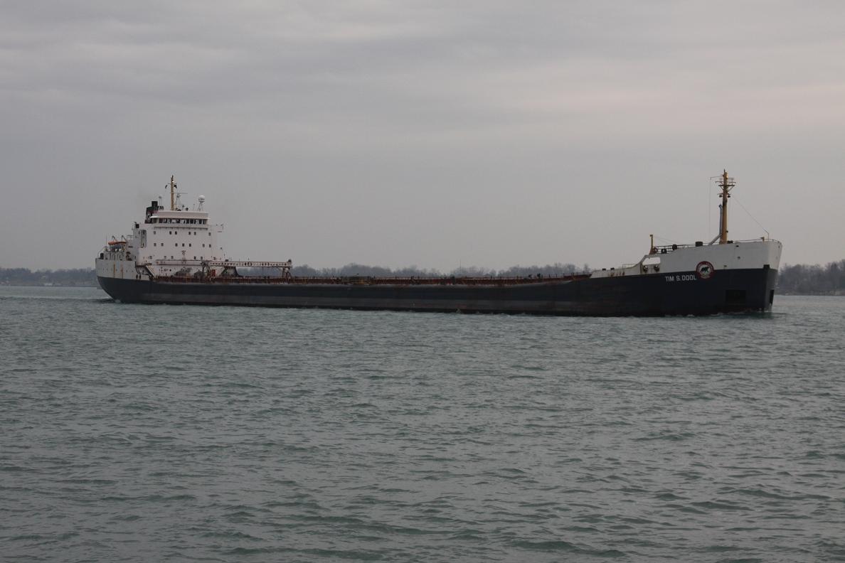 Michigan Exposures: The Tim S. Dool Passes St. Clair