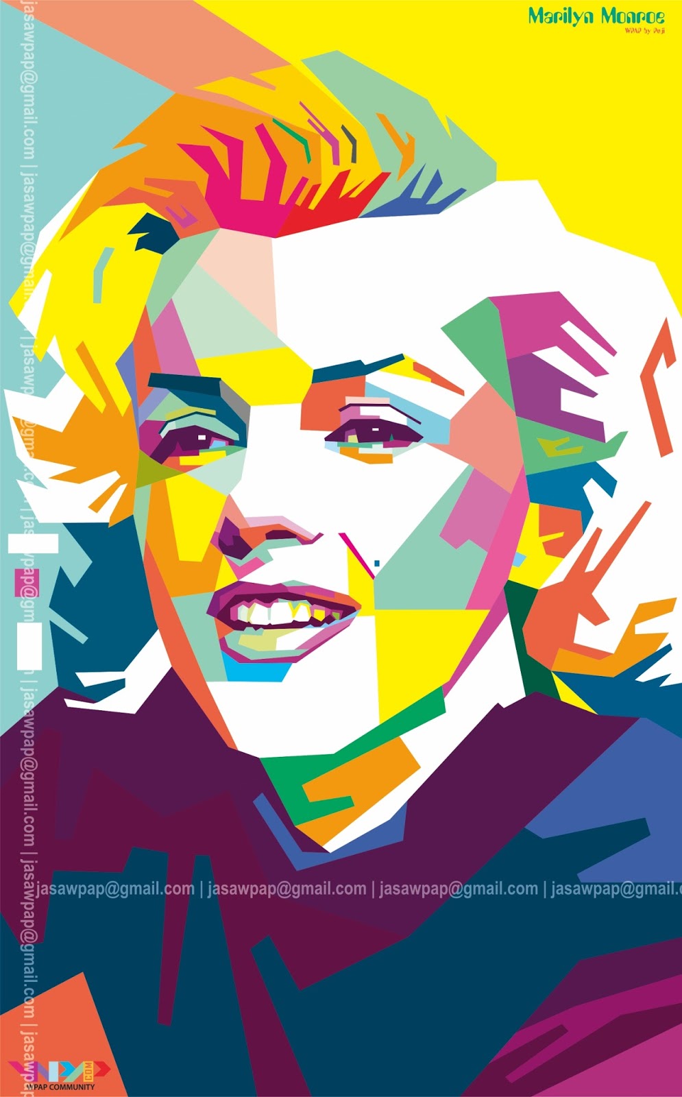 Download Contoh Gambar WPAP Kualitas HD | Tukang Ketik - #tukangketik