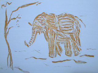 "menudas" expresiones : TÉCNICA. GRATTAGE