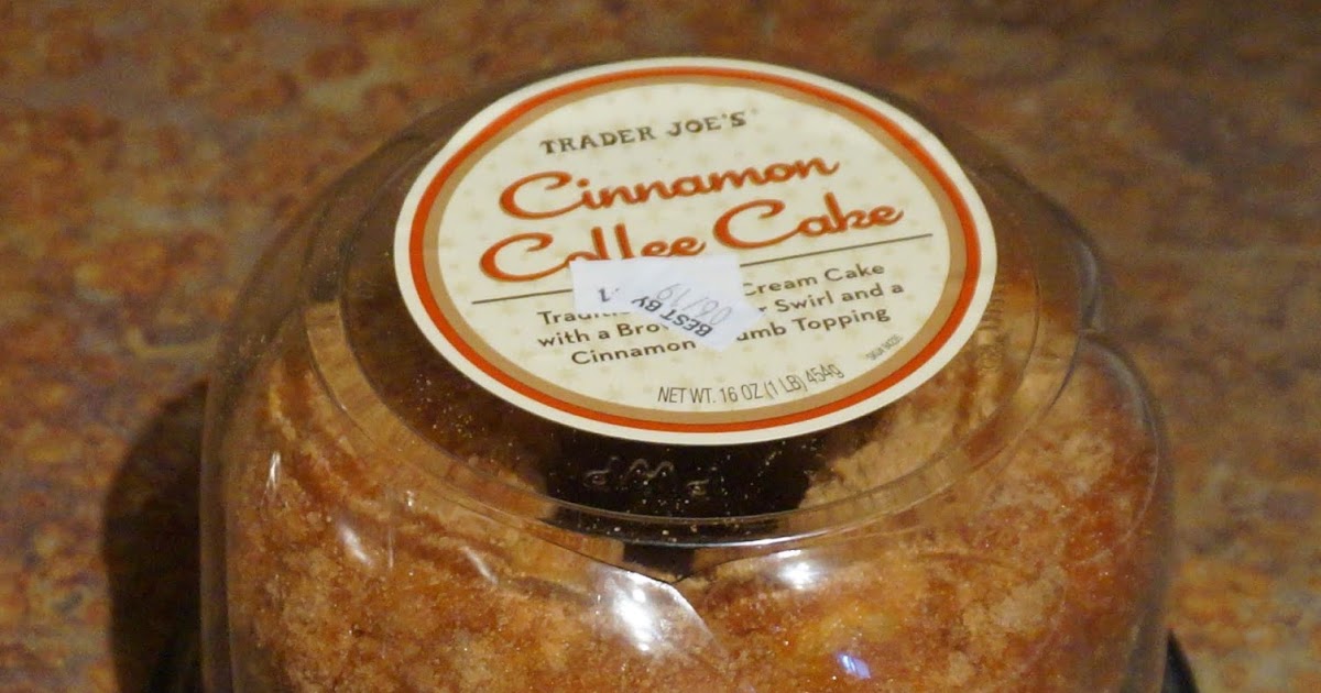 Exploring Trader Joe's: Trader Joe's Cinnamon Coffee Cake