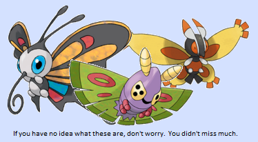 Pokémaniacal • Larvesta and Volcarona