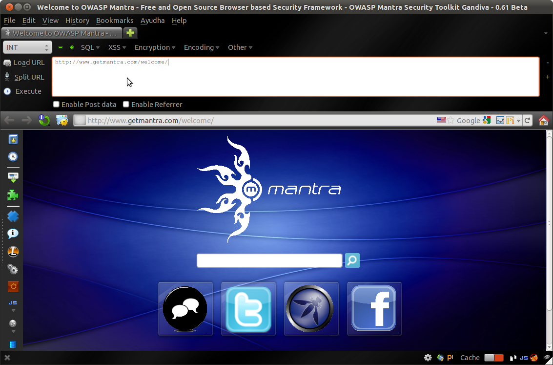 Free and Open Source Web Browser based Security Framework - Mantra | Linux Blog