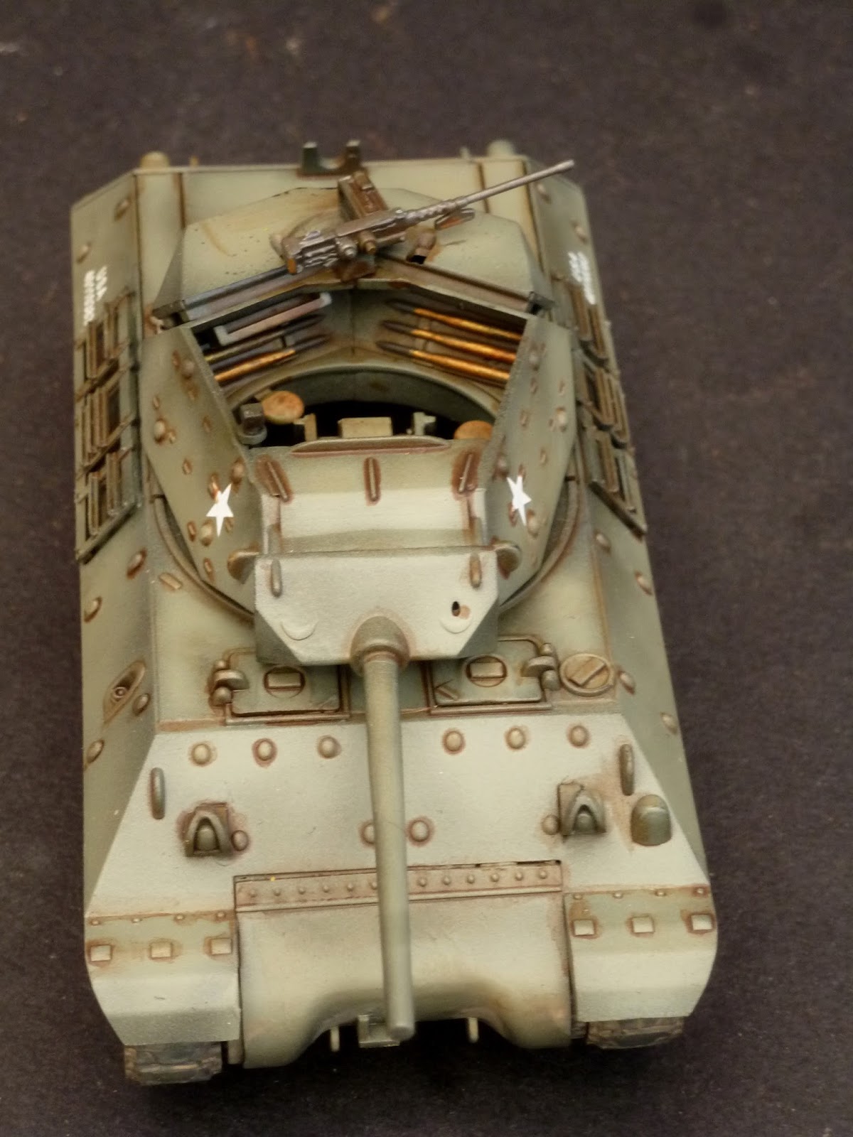 Volley Fire Painting : Rubicon Models US armour reviews
