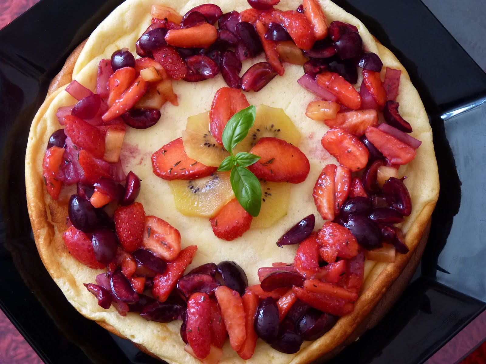 °Le Petit Monde De Plume°: Gâteau aux fruits Rouge ( Light )