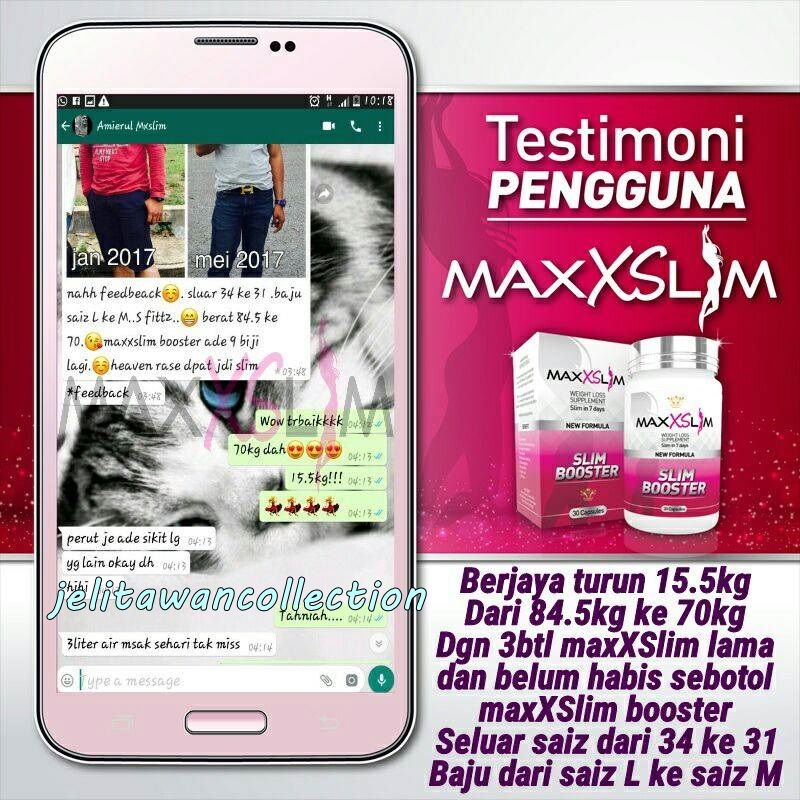 IDABEAUTYSHOP BORONG MURAH 013-6782195: BARU!! MAXXSLIM BOOSTER PIL ...