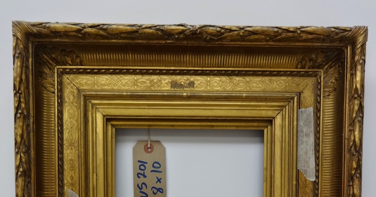 Antique Frame Sale: Fluted Empire Frame 19th Century