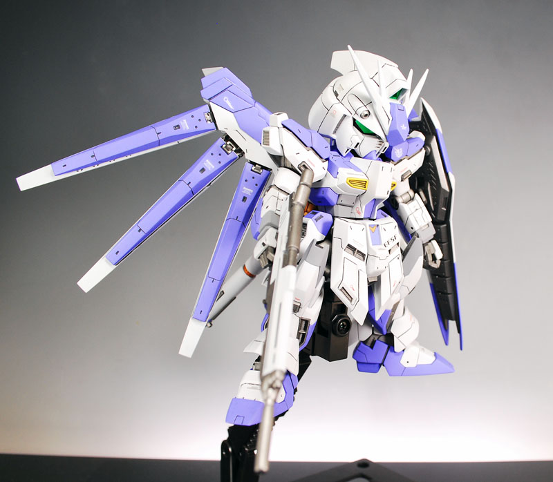 GUNDAM GUY: SD RX-93-v2 Hi-v Gundam - Custom Build