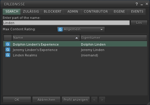 Echt Virtuell: SL Experience RC Viewer 3.8.0 ist erschienen
