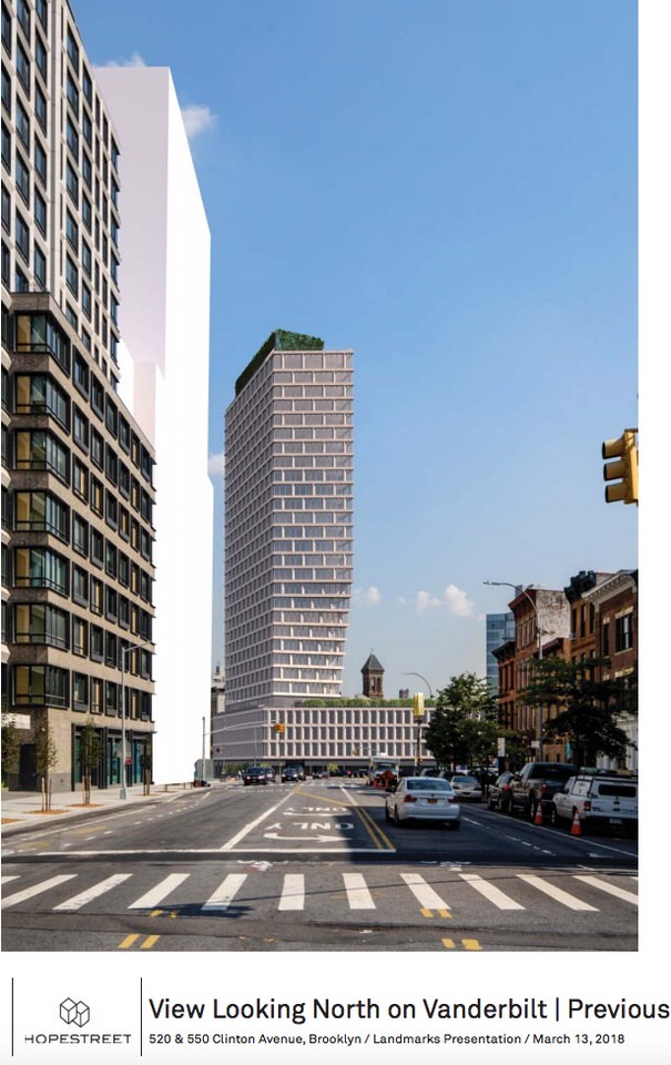 Catercorner to Atlantic Yards site, 550 Clinton tower tweaked, looks ...