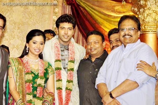 JAYAM RAVI MARRIAGE AND RECEPTION GALLERY | GATEWAY TO WORLD CINEMA
