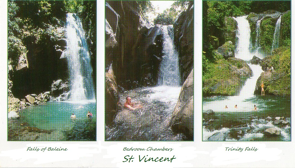 Postcards Journey: Saint Vincent - Falls