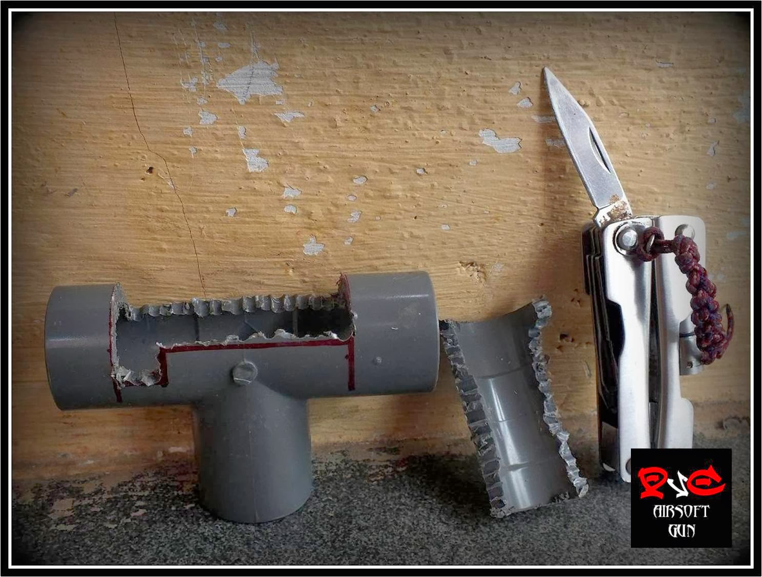 PVC Airsoft Gun | Membuat senapan mainan | Spring - Pneumatic - PCP ...