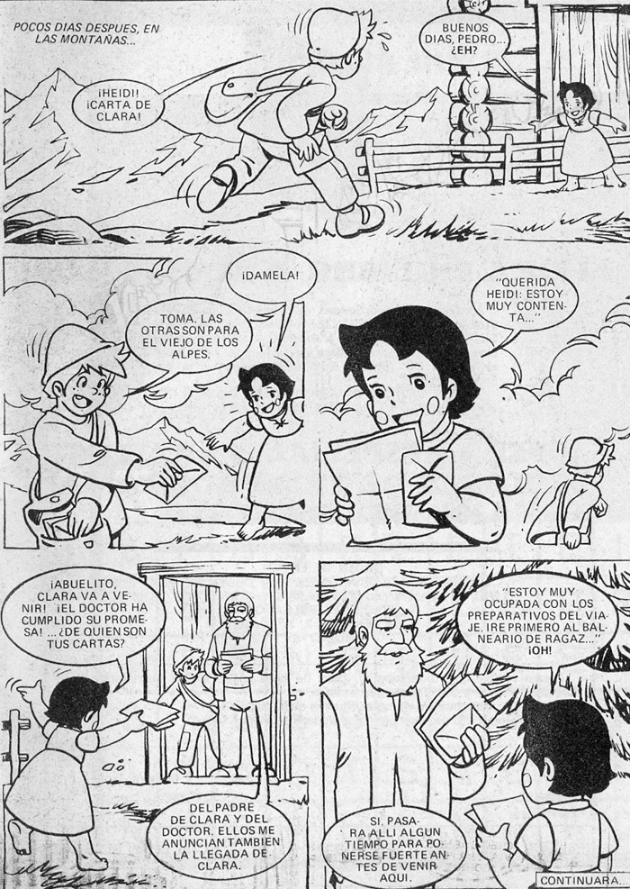Colección: Heidi: el comic (y 4)