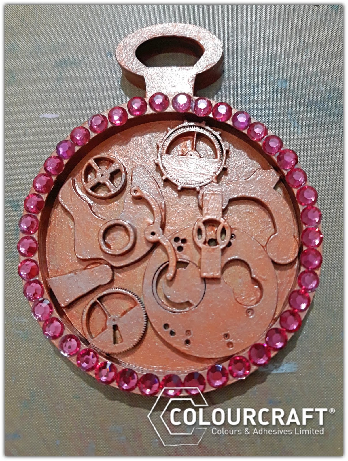 ColourCraft: MDF Eternity Pocket Watch with Suzi