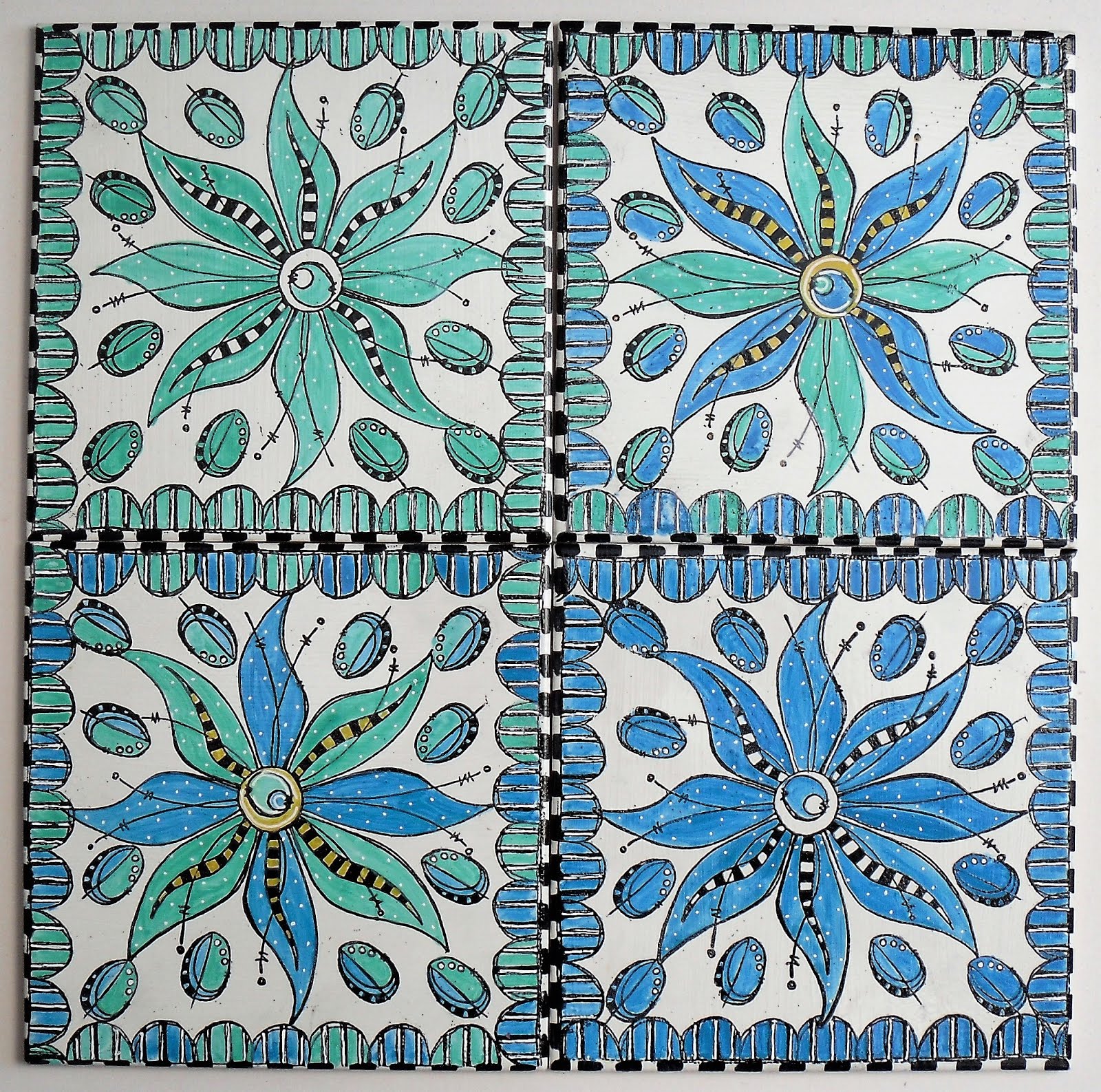 PaperArtsy: 2019 #10 Tiled Patterns: or Patterned Tiles? with JoFY {by ...