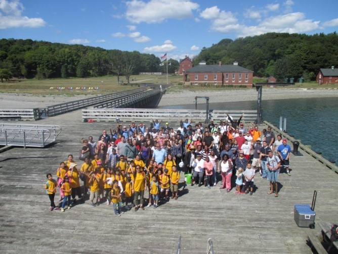 Sea, Sand and Sky: Guide to Boston Harbor: Peddocks Island