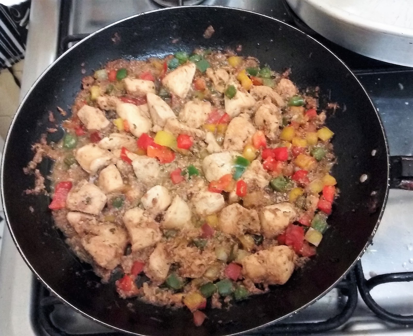 Ipanema Pitanga: Frango com Pimentão