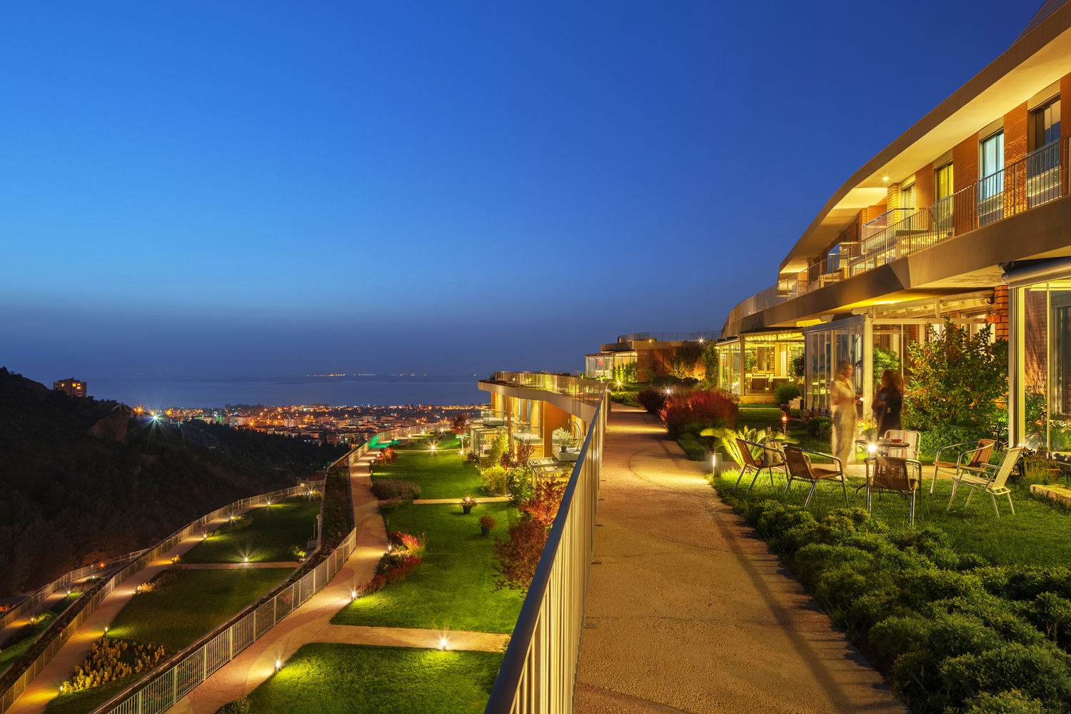 Hanging Gardens Residential Complex on Hillside in Izmir, Turkey: Most ...