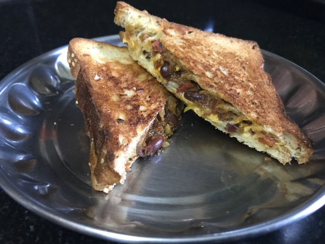 Red bean sandwich,Read bean cheese toast