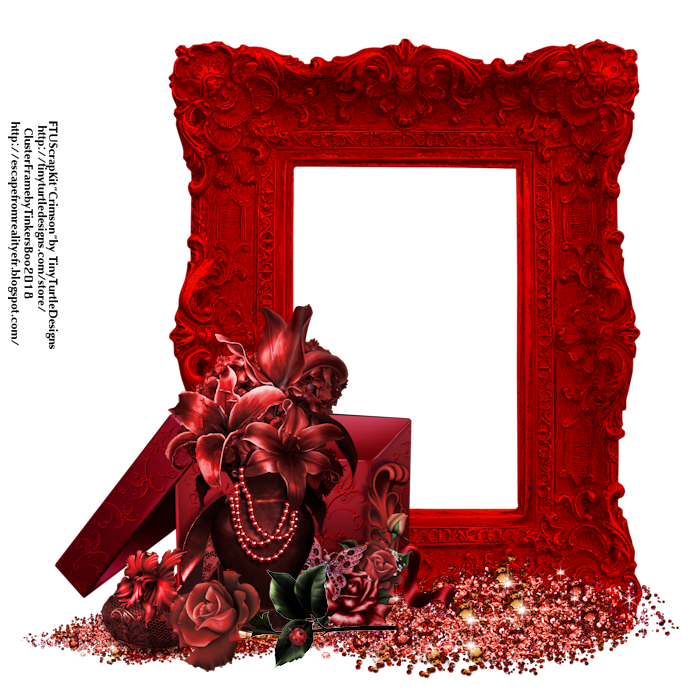 Escape From Reality Blog: FTU Clusters & Cluster Frames 'Crimson'