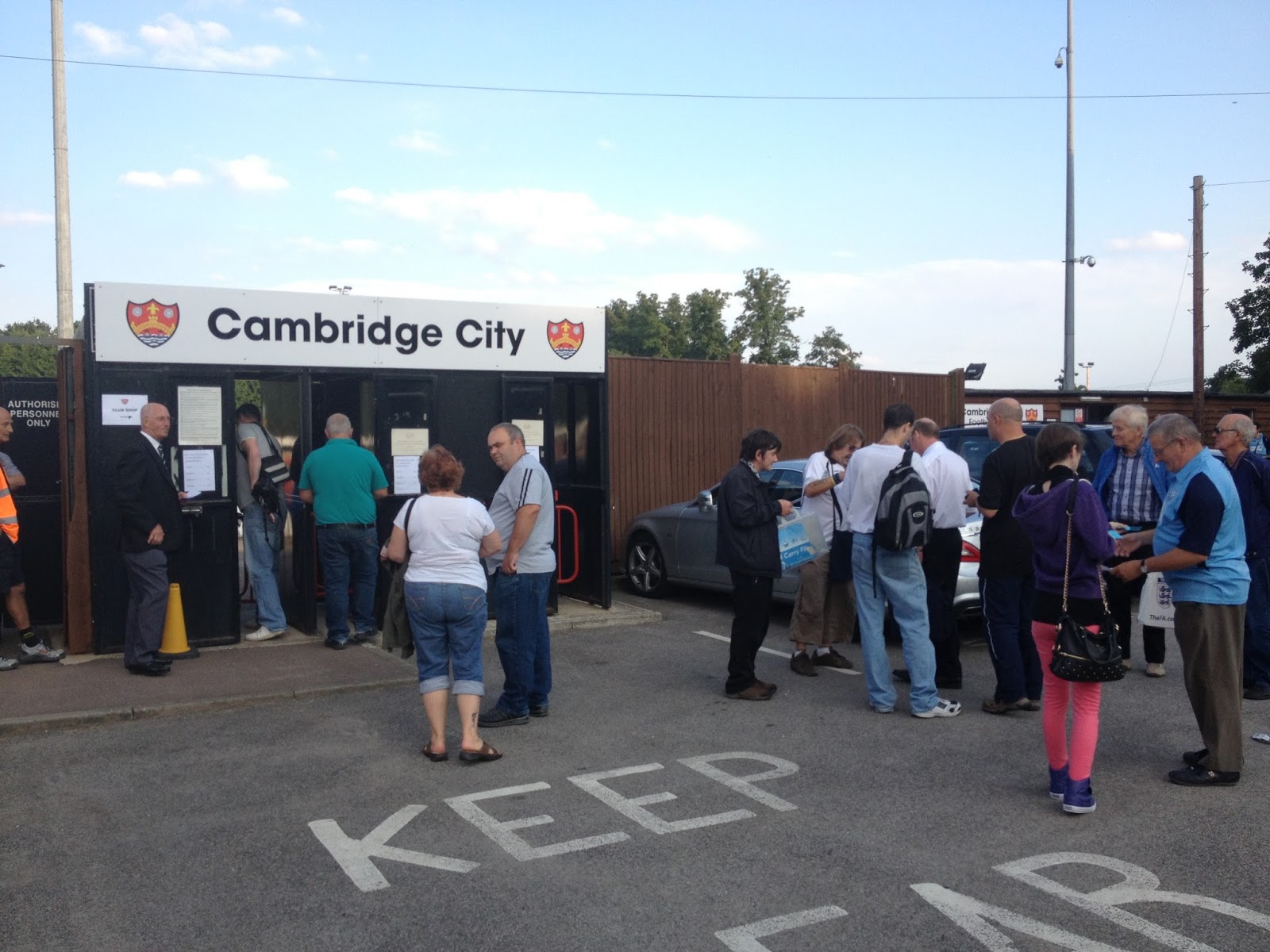 Football Grounds visited by Richard Bysouth: Cambridge City FC