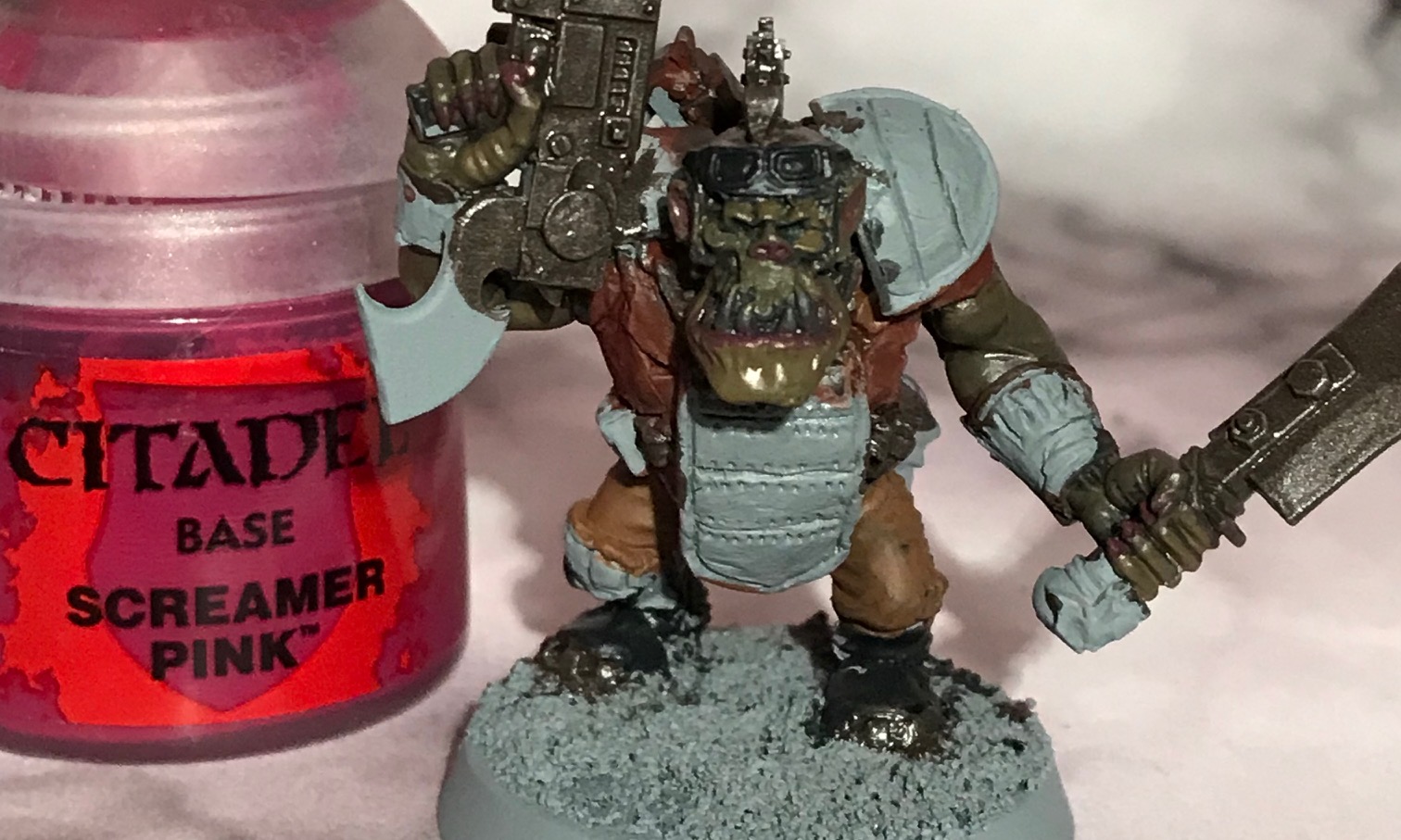 Death of a Rubricist: + inload: Painting ork skin