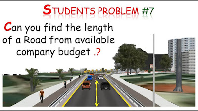 How To Find Length Of Road | Calculate Geometry For Length Of Roads