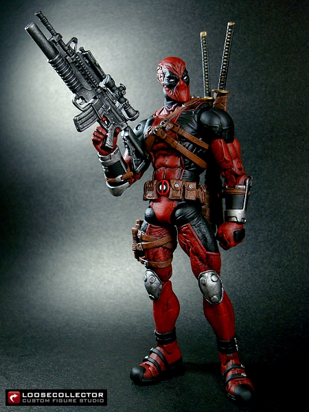 Loosecollector Custom Figures Archive: Deadpool : Olivetti style