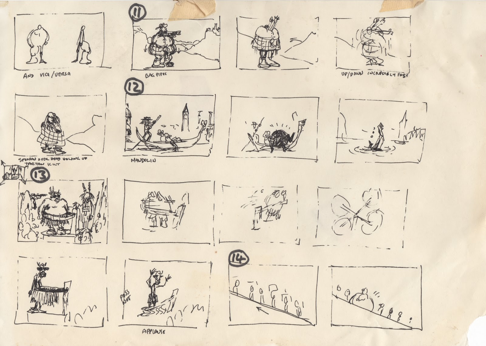 SCRIPT TO SCREEN: the art of storyboarding with Terry Gilliam