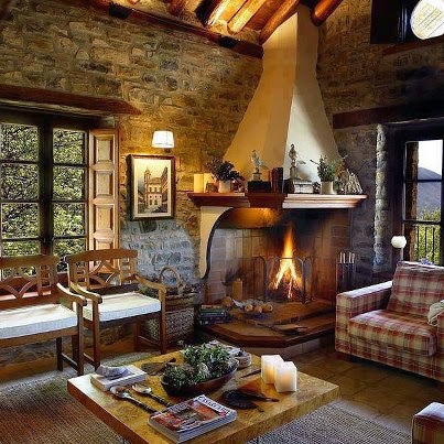 10 Fotos de salas rústicas