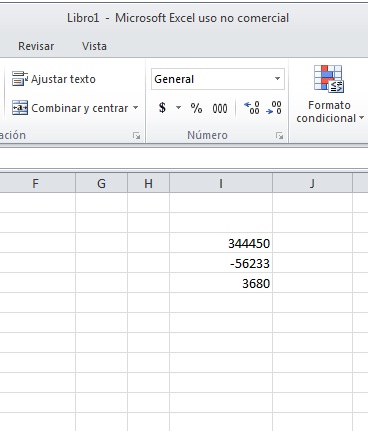 Mundo Excel: Formato General