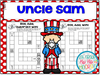 1st Grade Hip Hip Hooray!: Uncle Sam...An American Symbol!