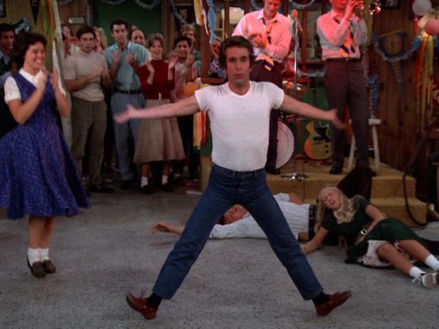 Fonzie Dance Gif