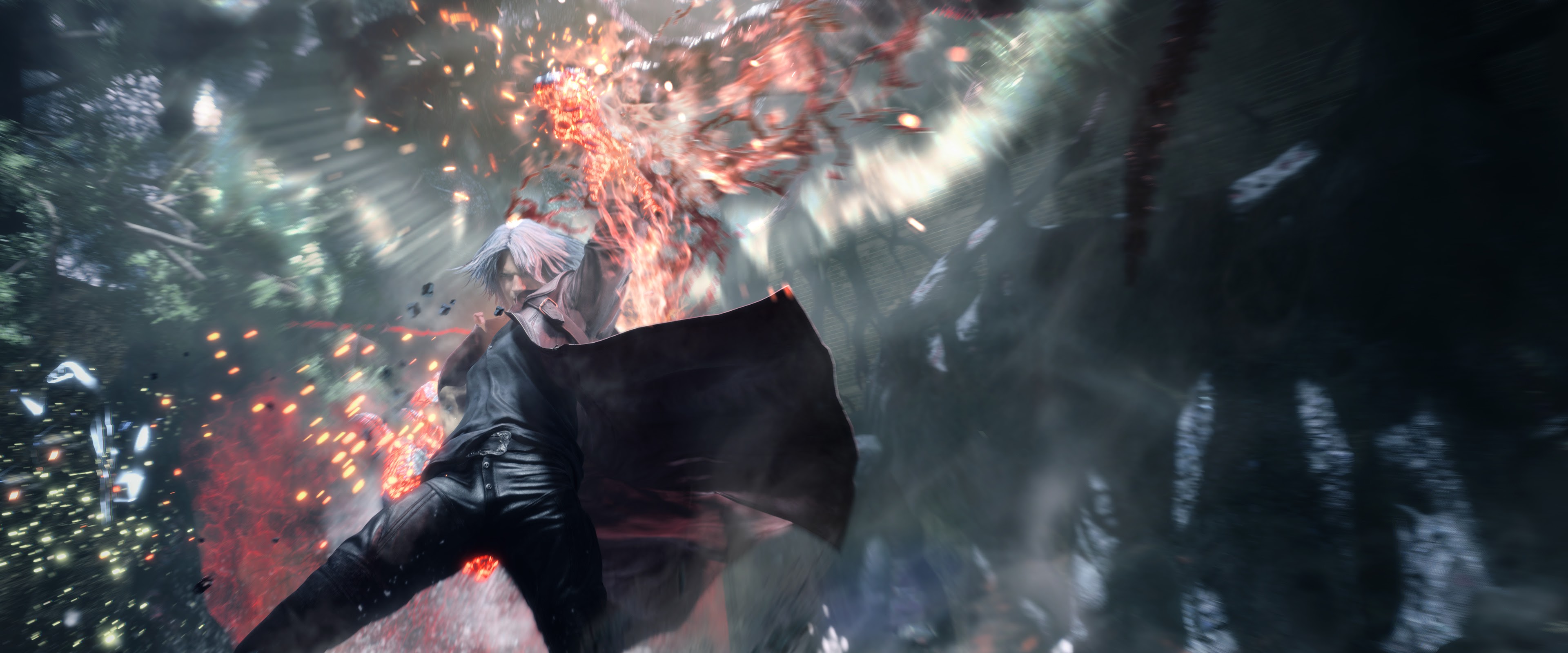 Dante, Balrog, Devil Arm, Devil May Cry 5, 4K, #5 Wallpaper PC Desktop