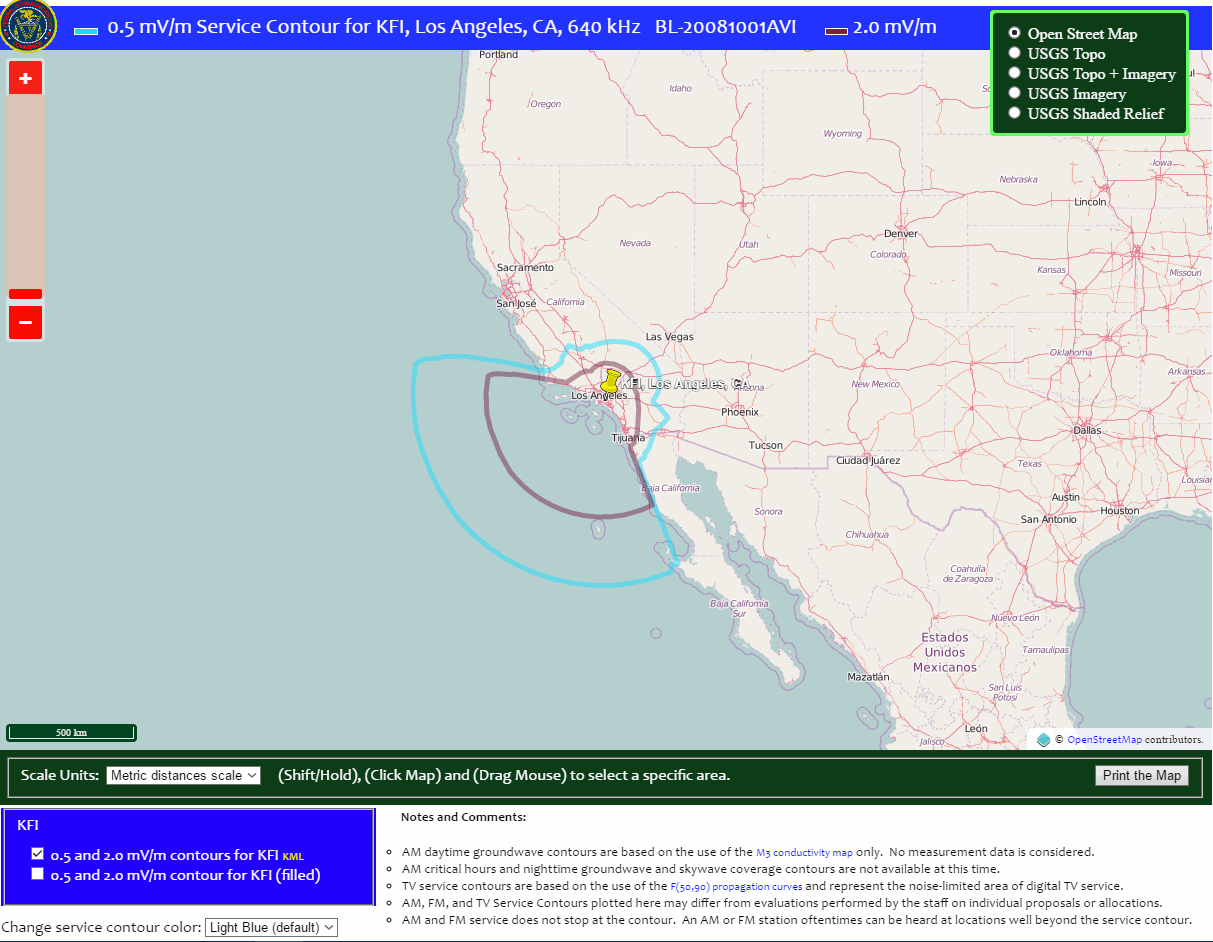 RADIO-TIMETRAVELLER: FCC Providing AM Daytime Contour Maps