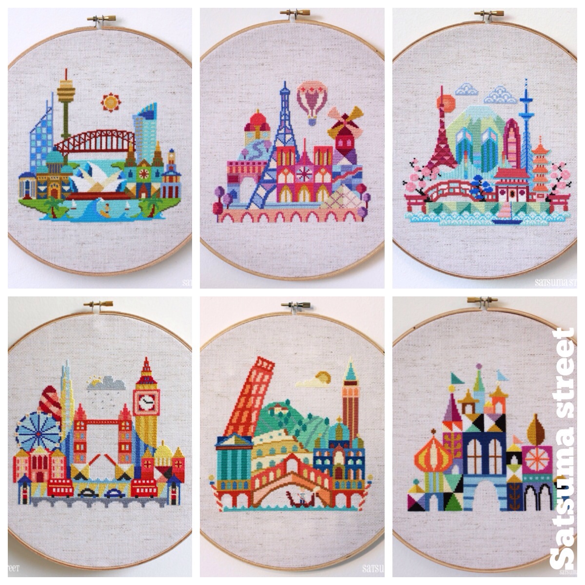 Patterns: Pretty Little Cities - giveaway! | feeling stitchy | Bloglovin’