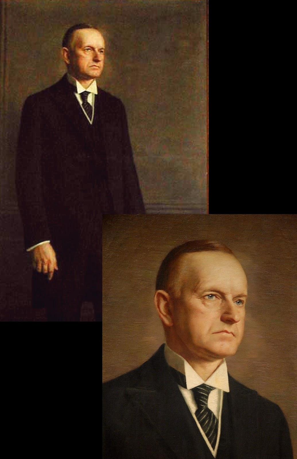 Art Now and Then: Calvin Coolidge Portraits