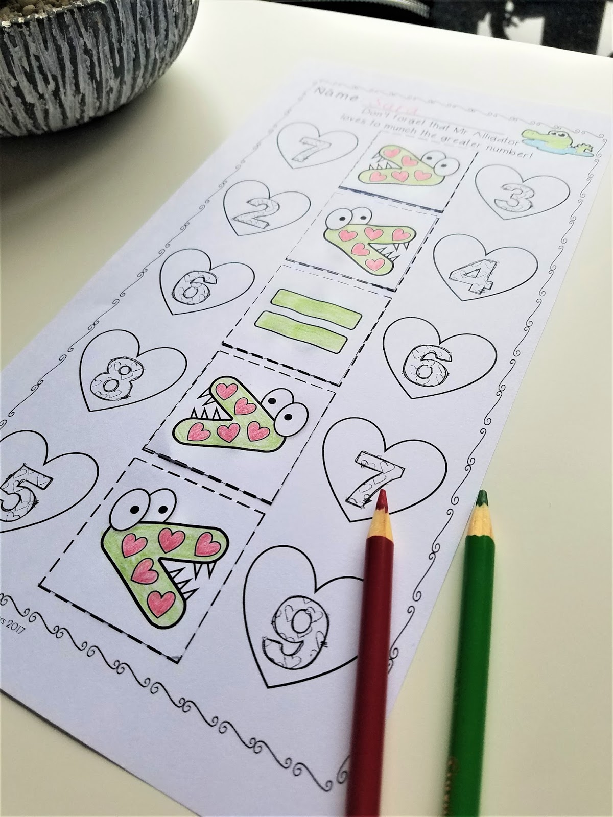 Happy Little Learners: Valentine's Day Literacy and Math Activity Pack