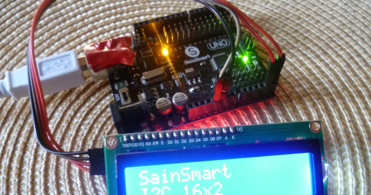 Arduino Your Home & Environment: SainSmart I2C LCD