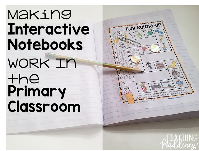 Making Interactive Notebooks Work in the Primary Classroom - *Teaching ...