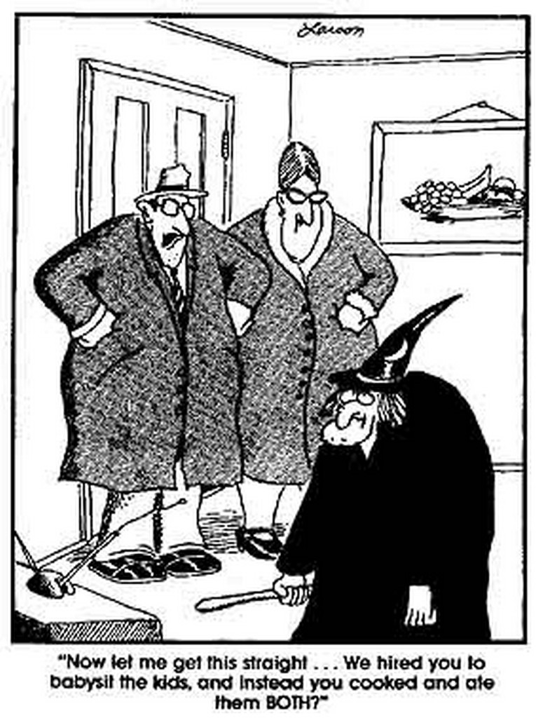 Chuck's Fun Page 2: 6 miscellaneous cartoons