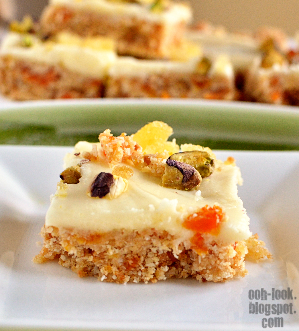 Ooh, Look...: Old Skool No-bake Apricot Ginger slice