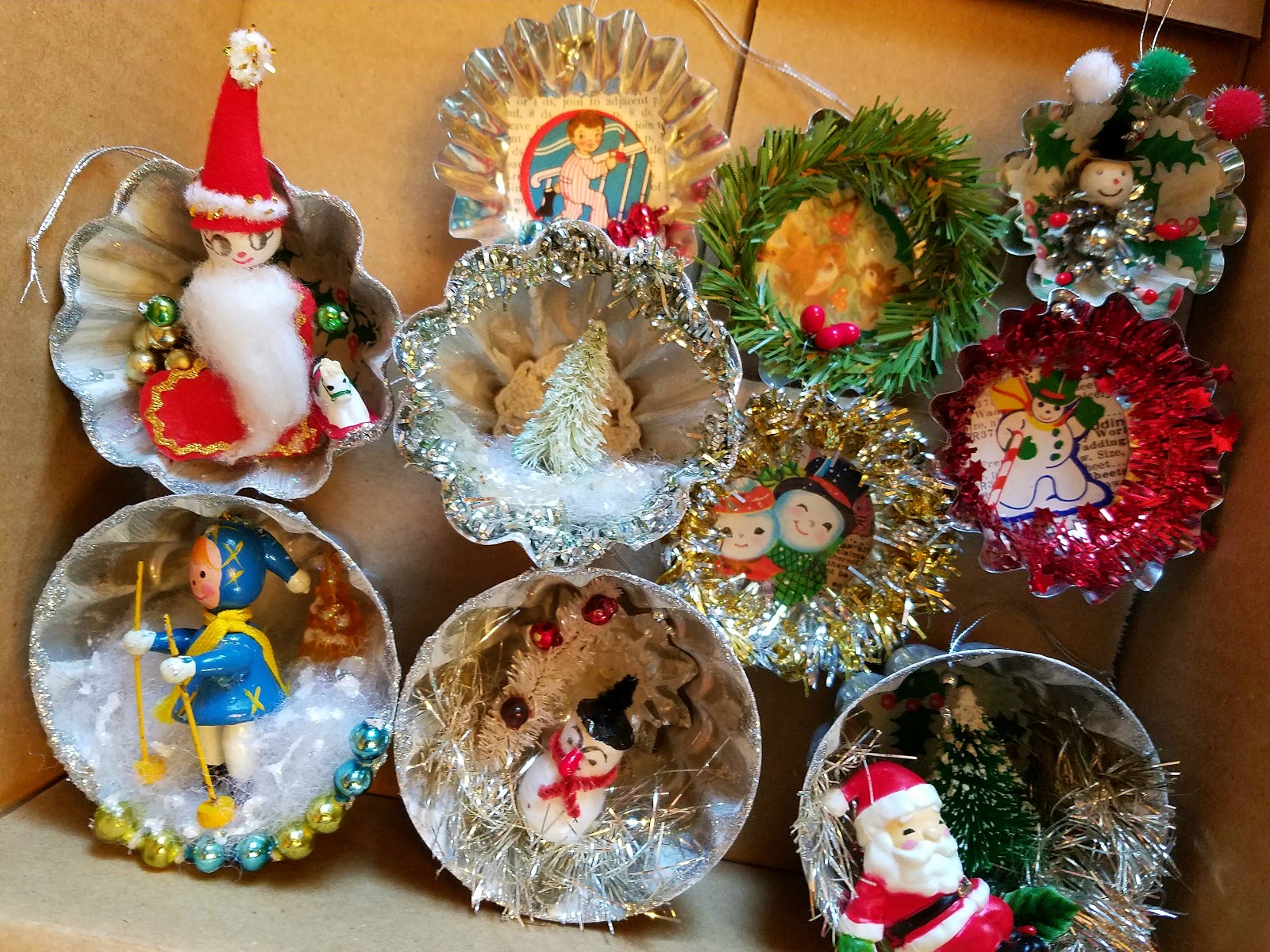 My Christmas craft booth