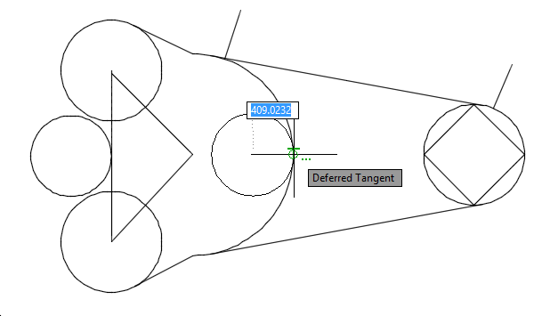 AutoCAD 2015 Essential: Tangent - Running Object Snap
