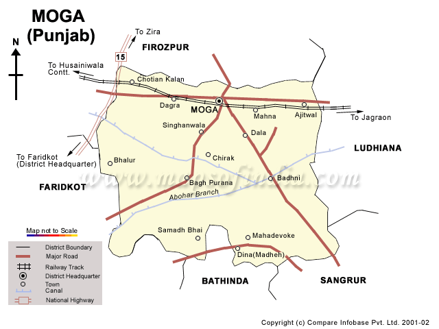 PUNJAB MAP
