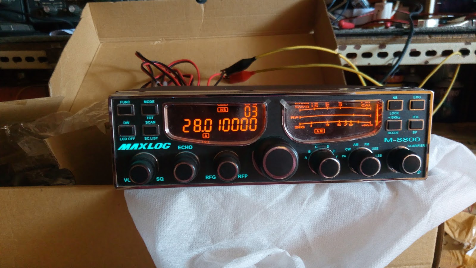 OBIN RADIO: HAm radio Maxlog m8800 sold out
