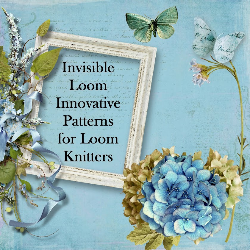 Invisible Loom Innovative Patterns for Loom Knitters: The Daisy Chain ...