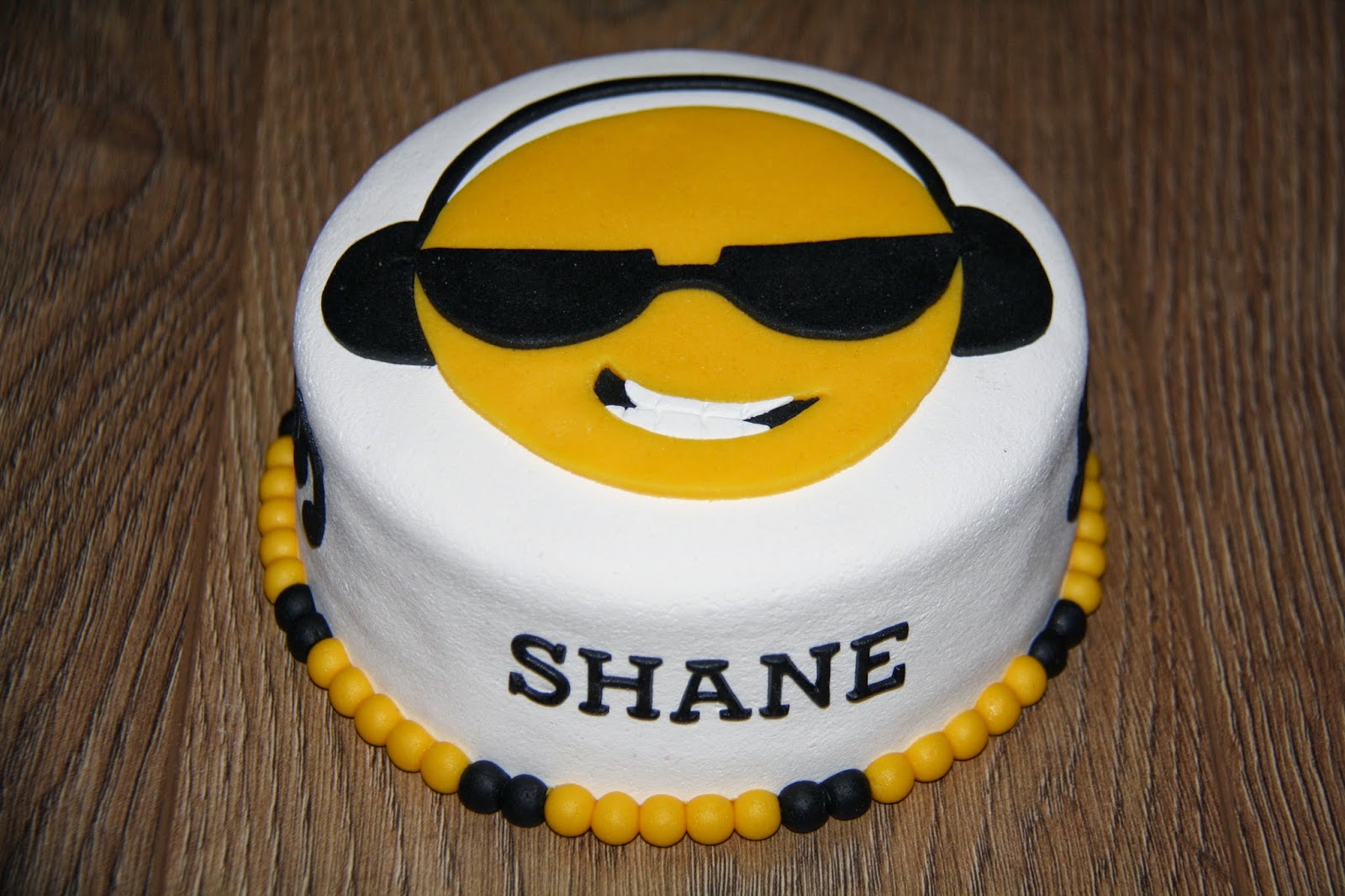 Karin's Taarten: Smiley-taart