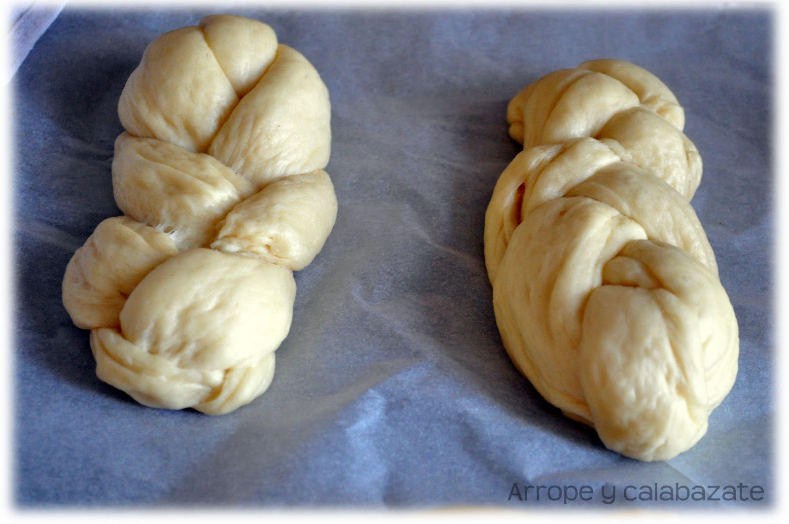 Arrope y calabazate: Brioche