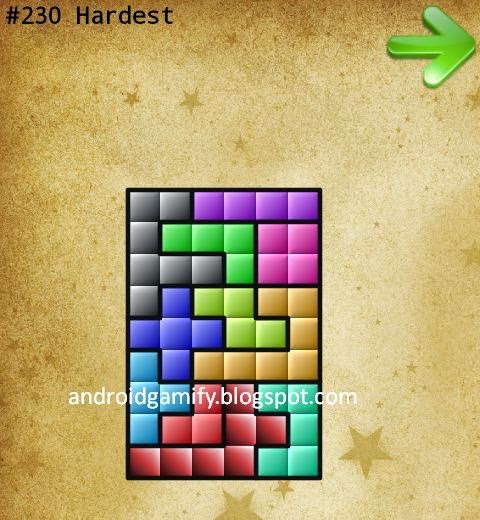 Android Gamify: Ultimate Block Puzzle Solutions - Hardest 221-230